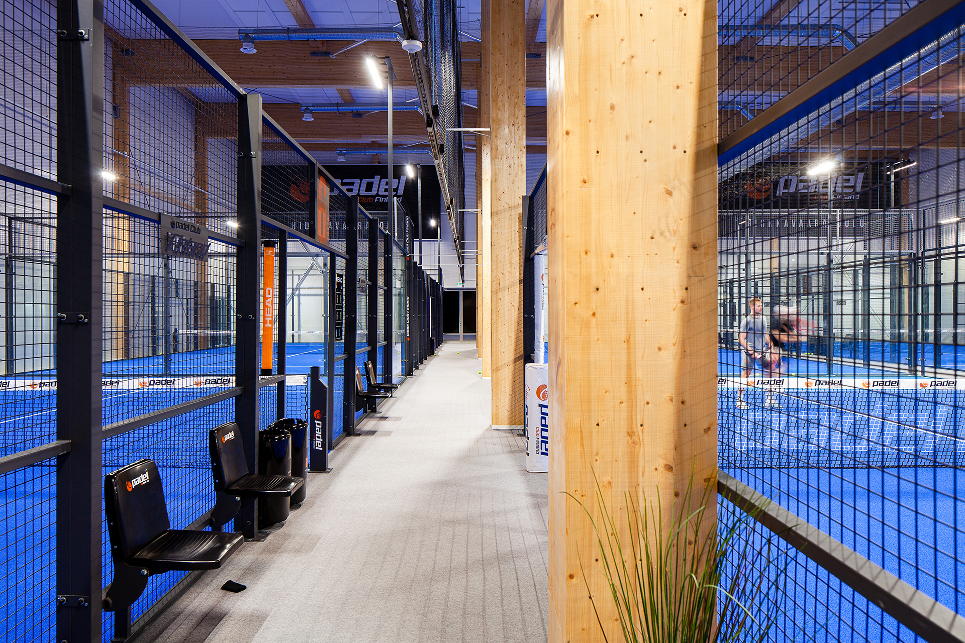 Hiukkavaara Padel Hall, Oulu | LUO arkkitehdit